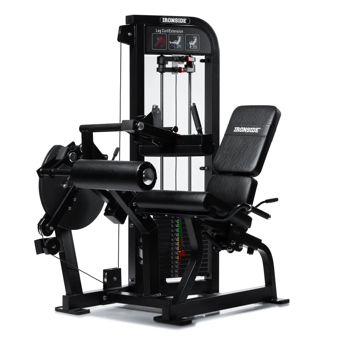 IRONSIDE Infinity Dual Leg Curl & Extension | Fitness Machines Canada